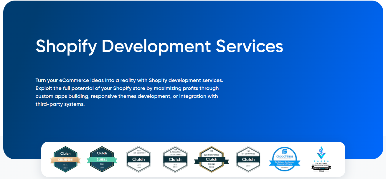 Shopify Development Services | ElifTech