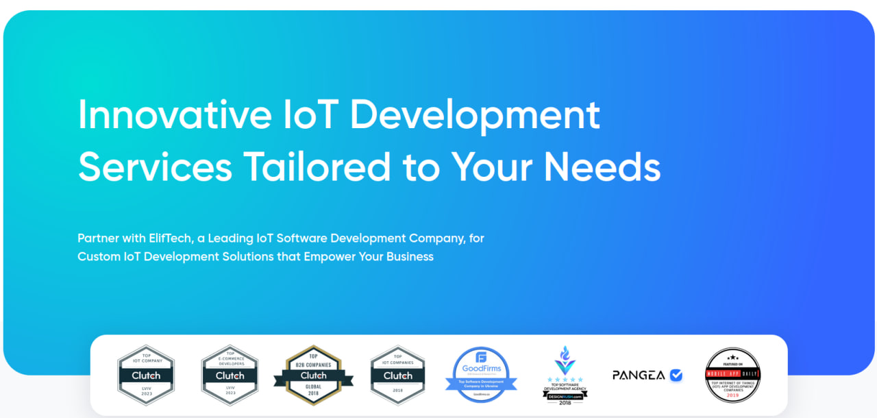 Internet of Things Development Services | ElifTech