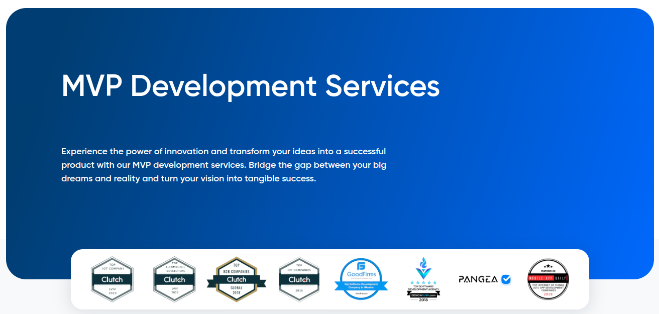 MVP Development Services | ElifTech