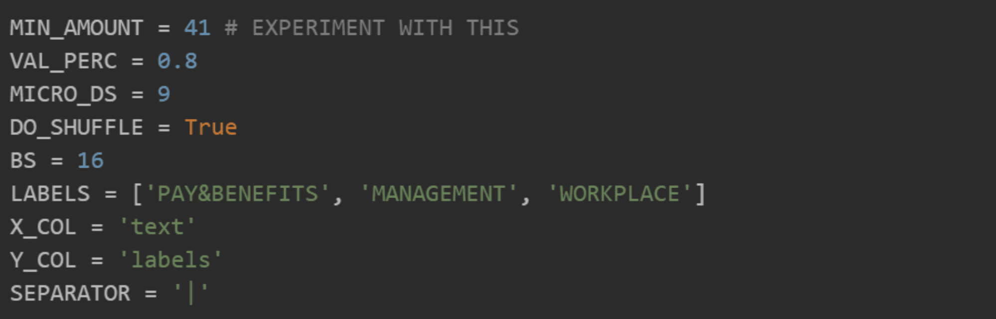 Deep Learning for Text Multi-Labeling with Small Datasets